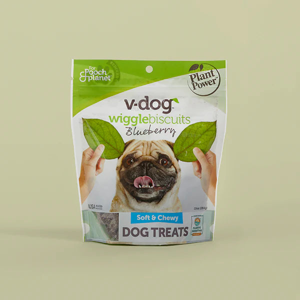 V-dog Wiggle Biscuits | Plant-Based Dog Treats – v-dog